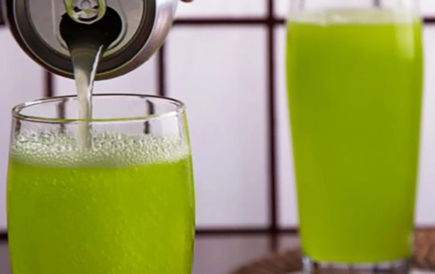 Midori and Ginger Beer | Maine Spirits